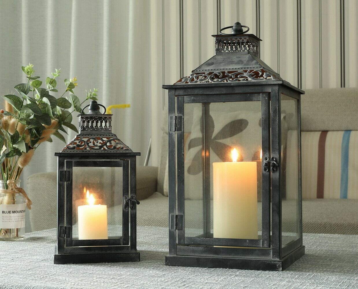 Portavelas para exterior | Faroles decorativos baratos