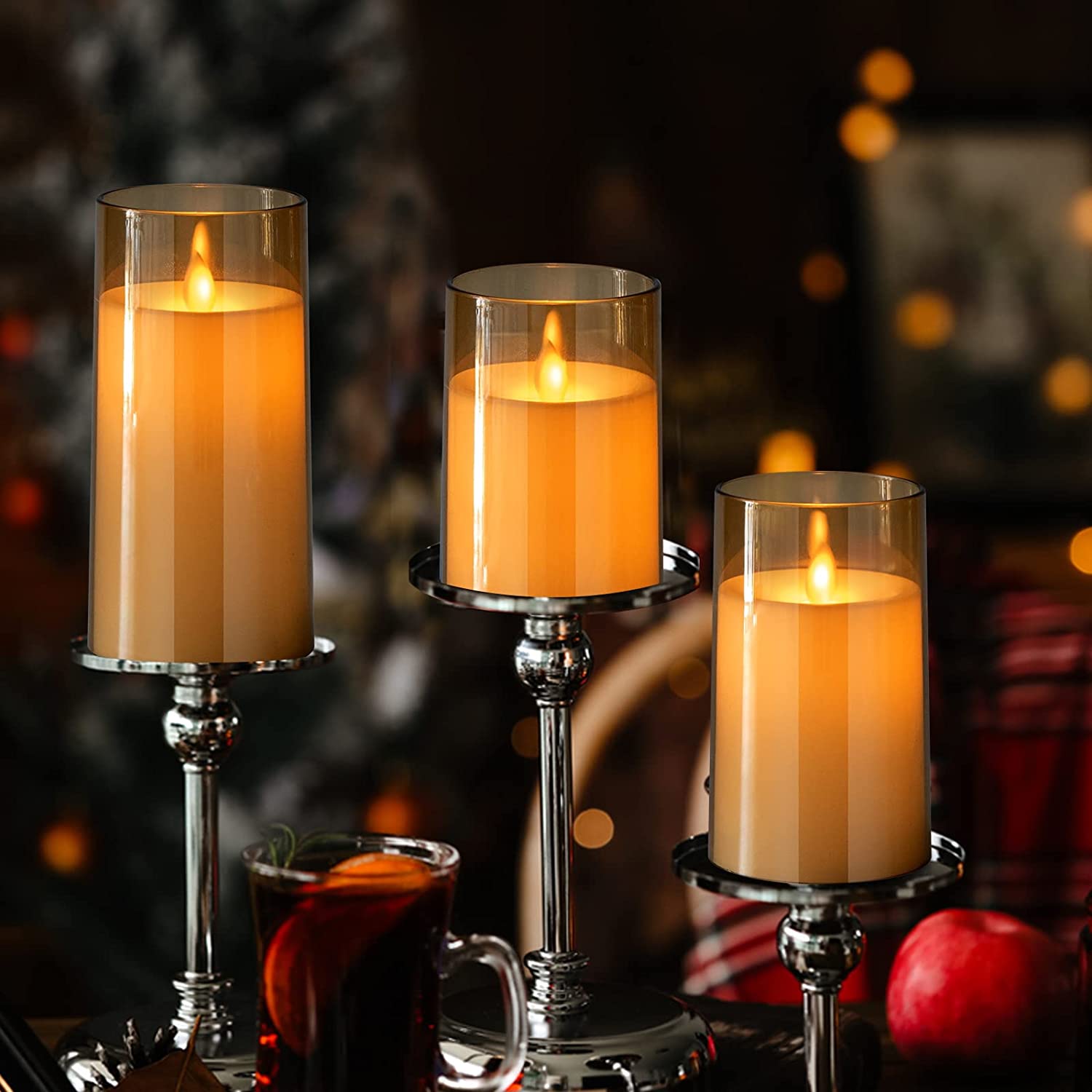 Velas Led efecto llama ⭐Imitación de velas reales⭐ Top 10